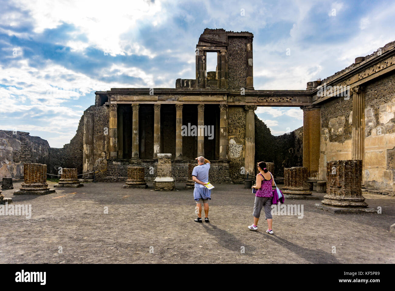 The ruins of Pompeii Italy Stock Photo - Alamy