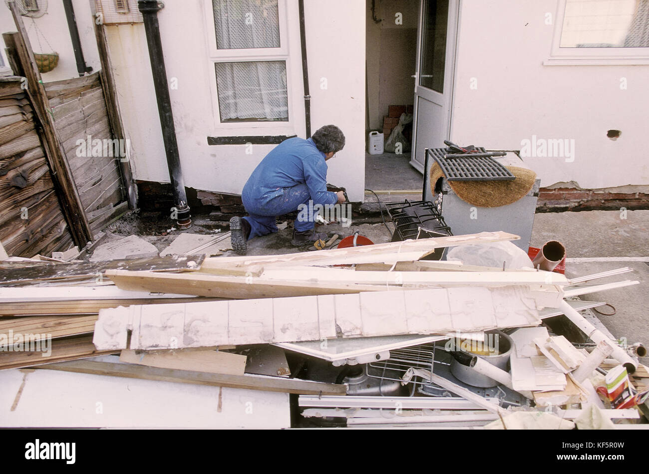 Major home improvement work in progress Stock Photo - Alamy