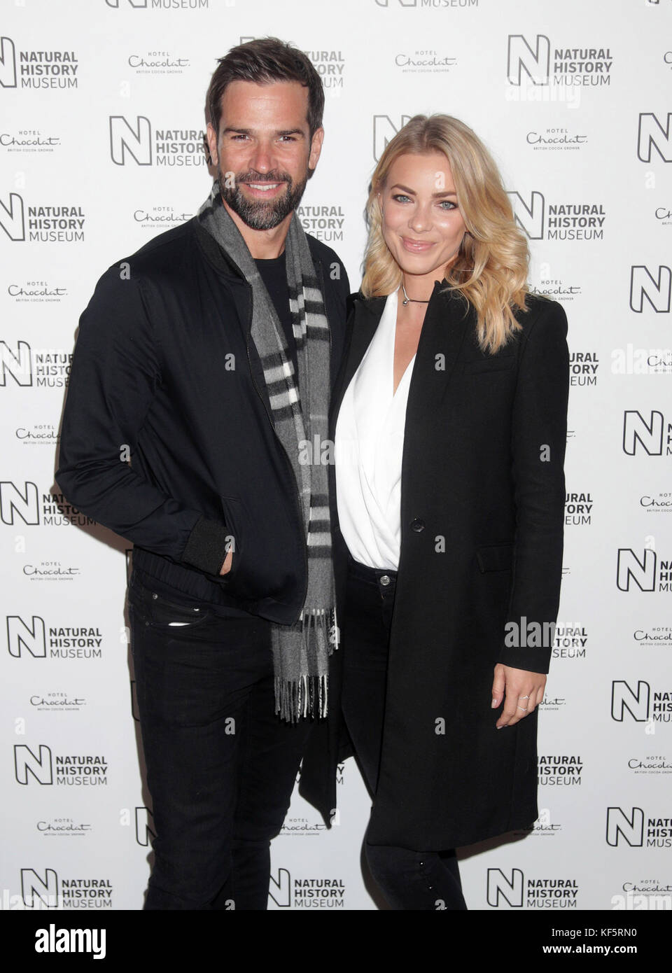 Gethin Jones and Katja Zwara attending the launch of the Natural ...