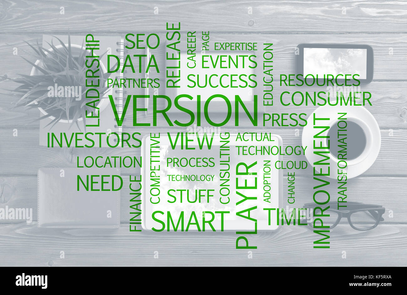 Modern workplace concept Stock Photo - Alamy