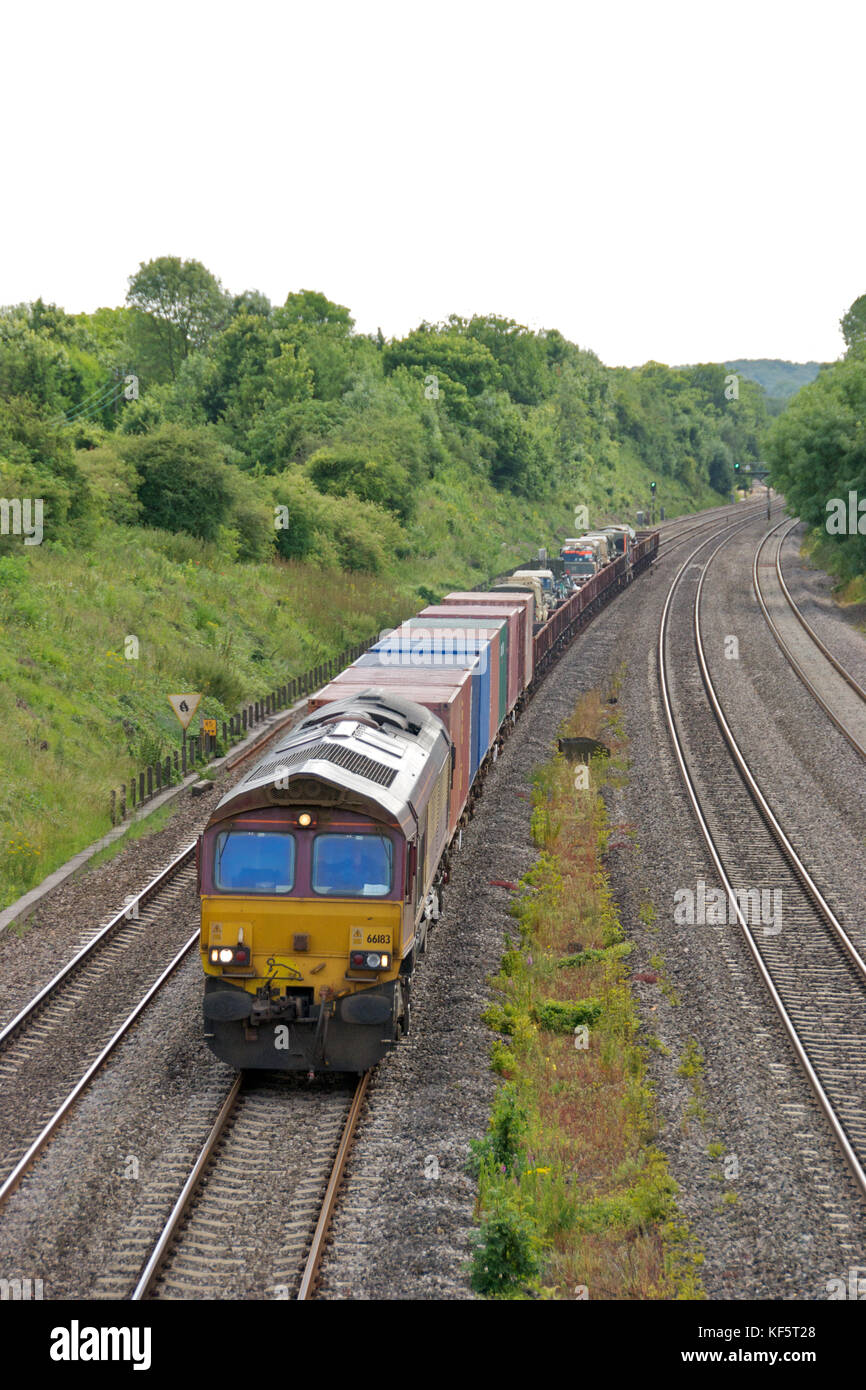 Class 66 Freight Locomotive In High Resolution Stock Photography and ...