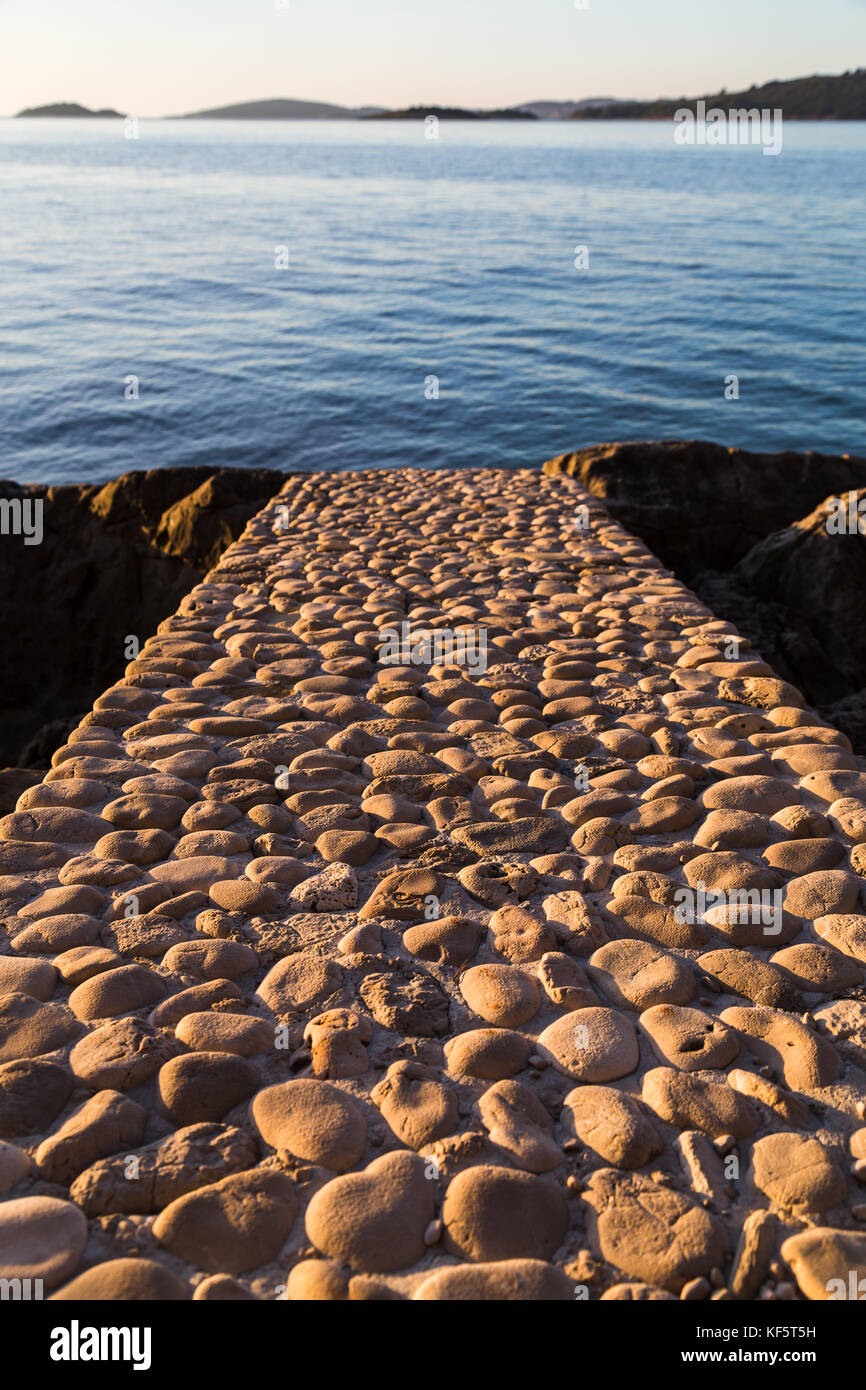 Pebbled walkway hi-res stock photography and images - Alamy