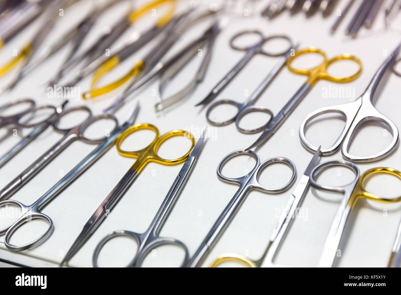 Dental scissors hi-res stock photography and images - Alamy