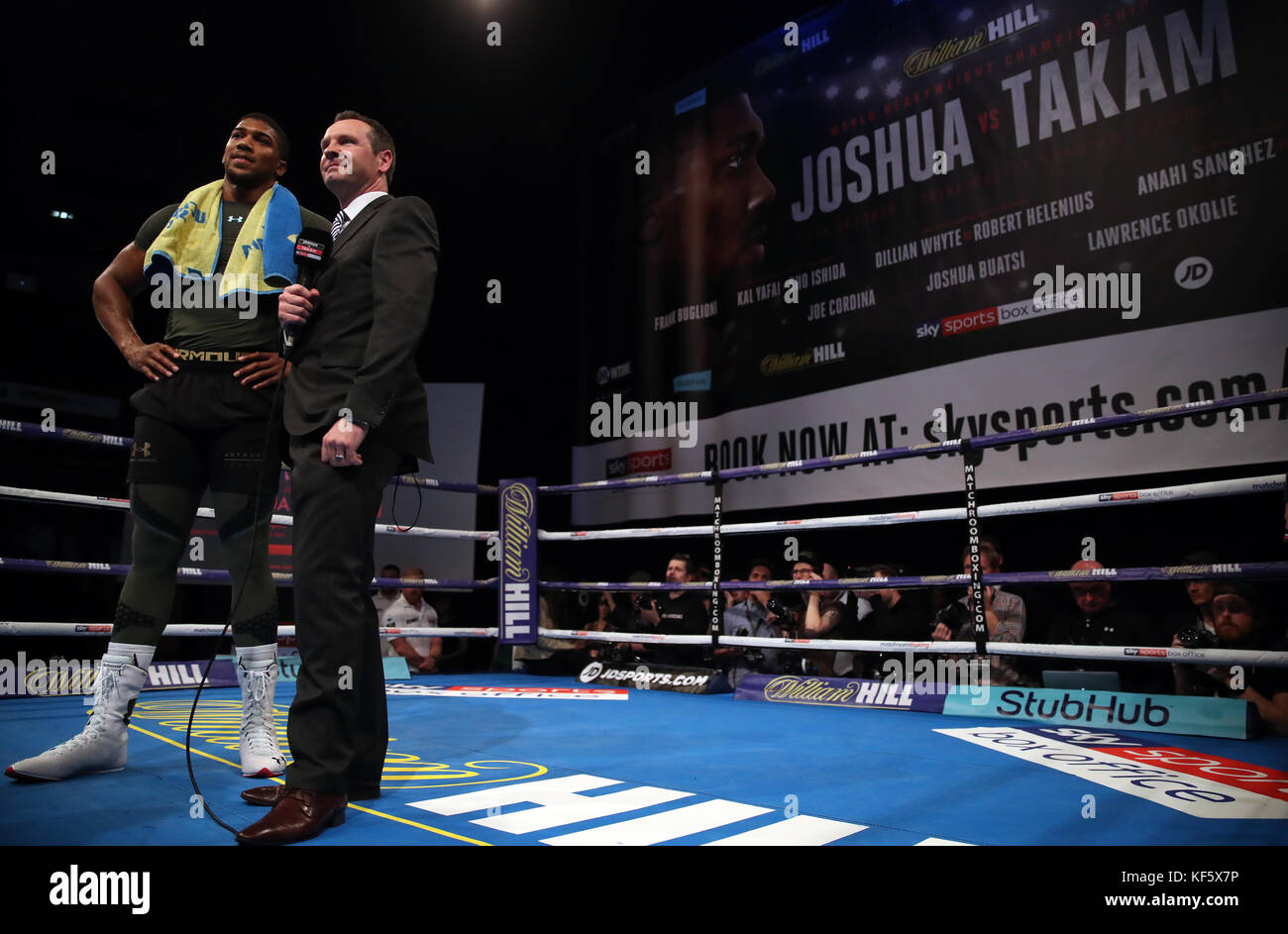 Anthony joshua workout hi-res stock photography and images - Alamy