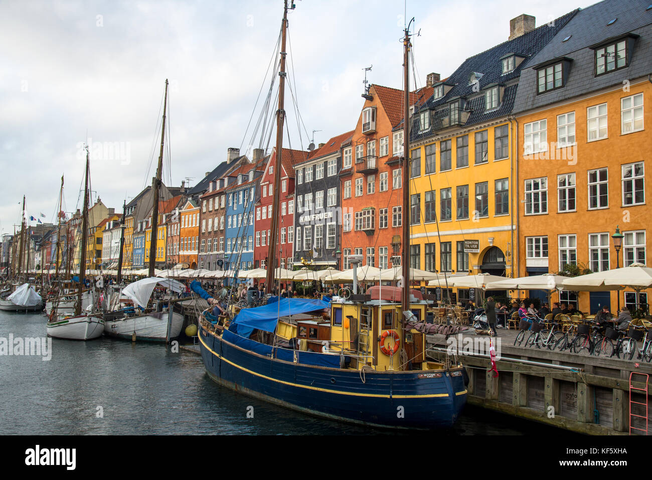Nyhavn colorful houses in copenhagen,denmark Stock Photo - Alamy
