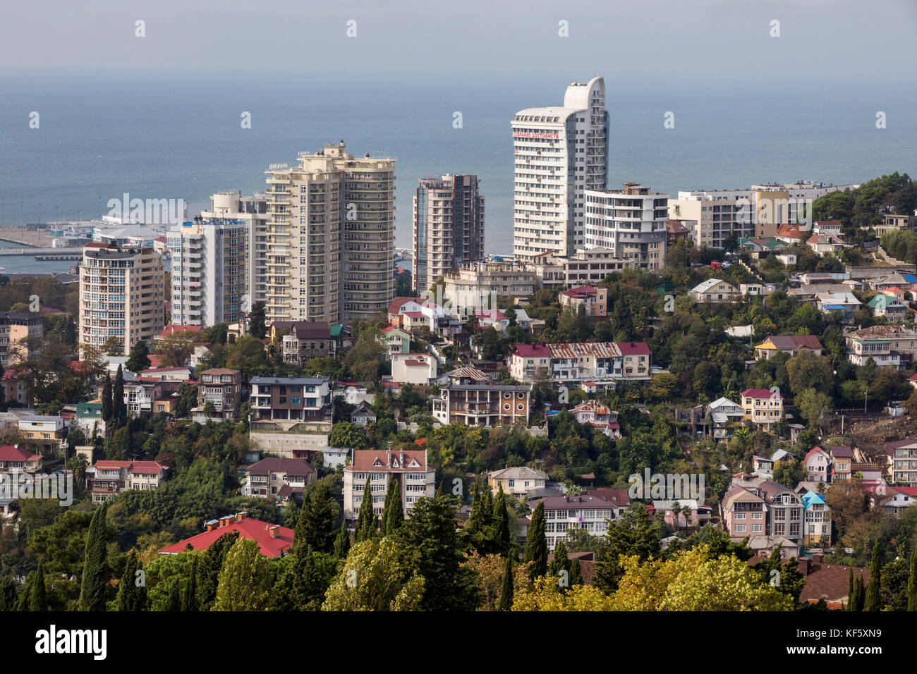 Sochi city aerial hi-res stock photography and images - Alamy