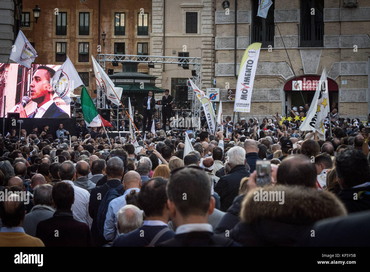 Rome, Italy. 25th Oct, 2017. Rome, Italy October 25, 2017.Five-Star ...