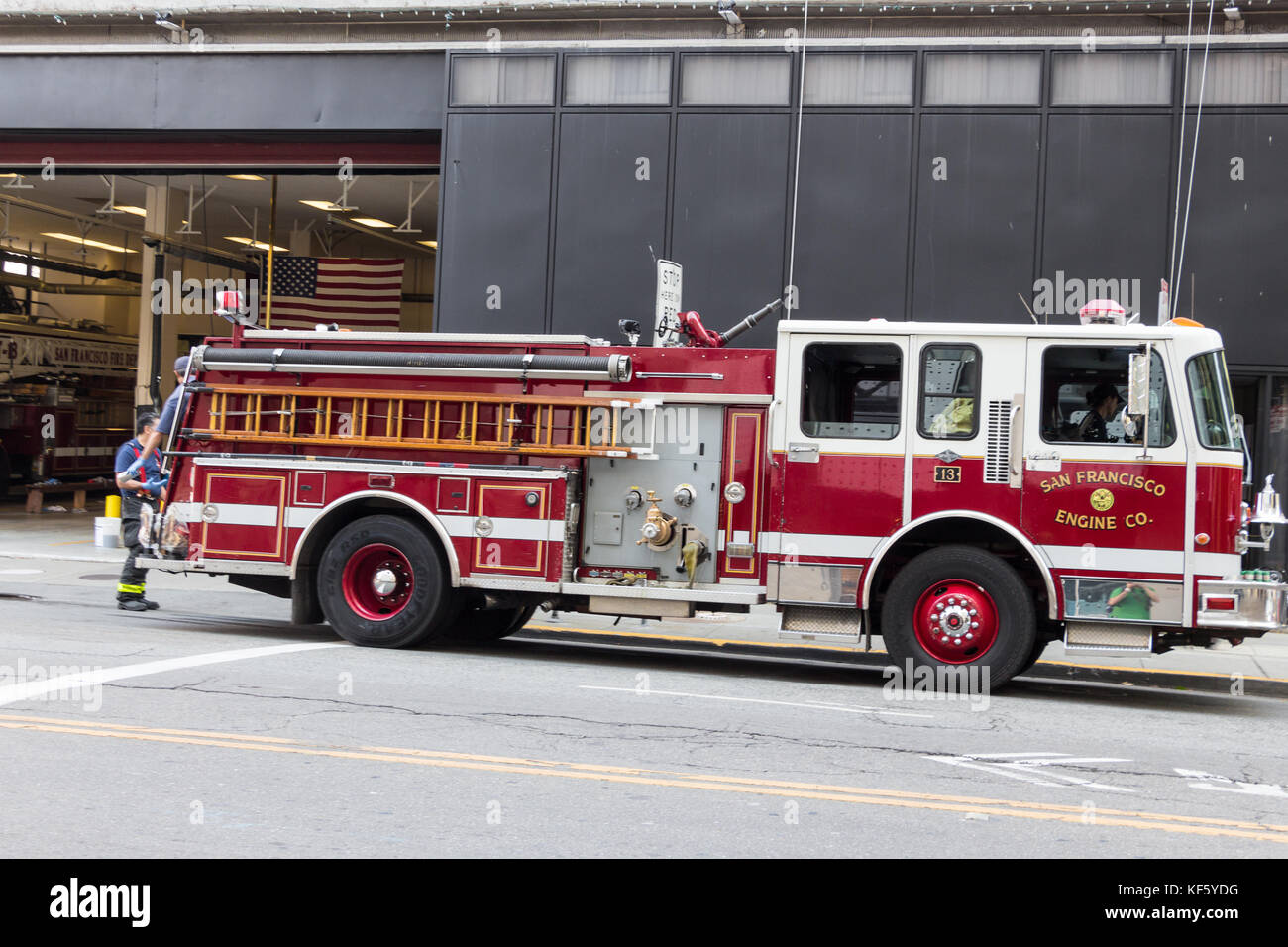 San francisco fire department hi-res stock photography and images - Alamy