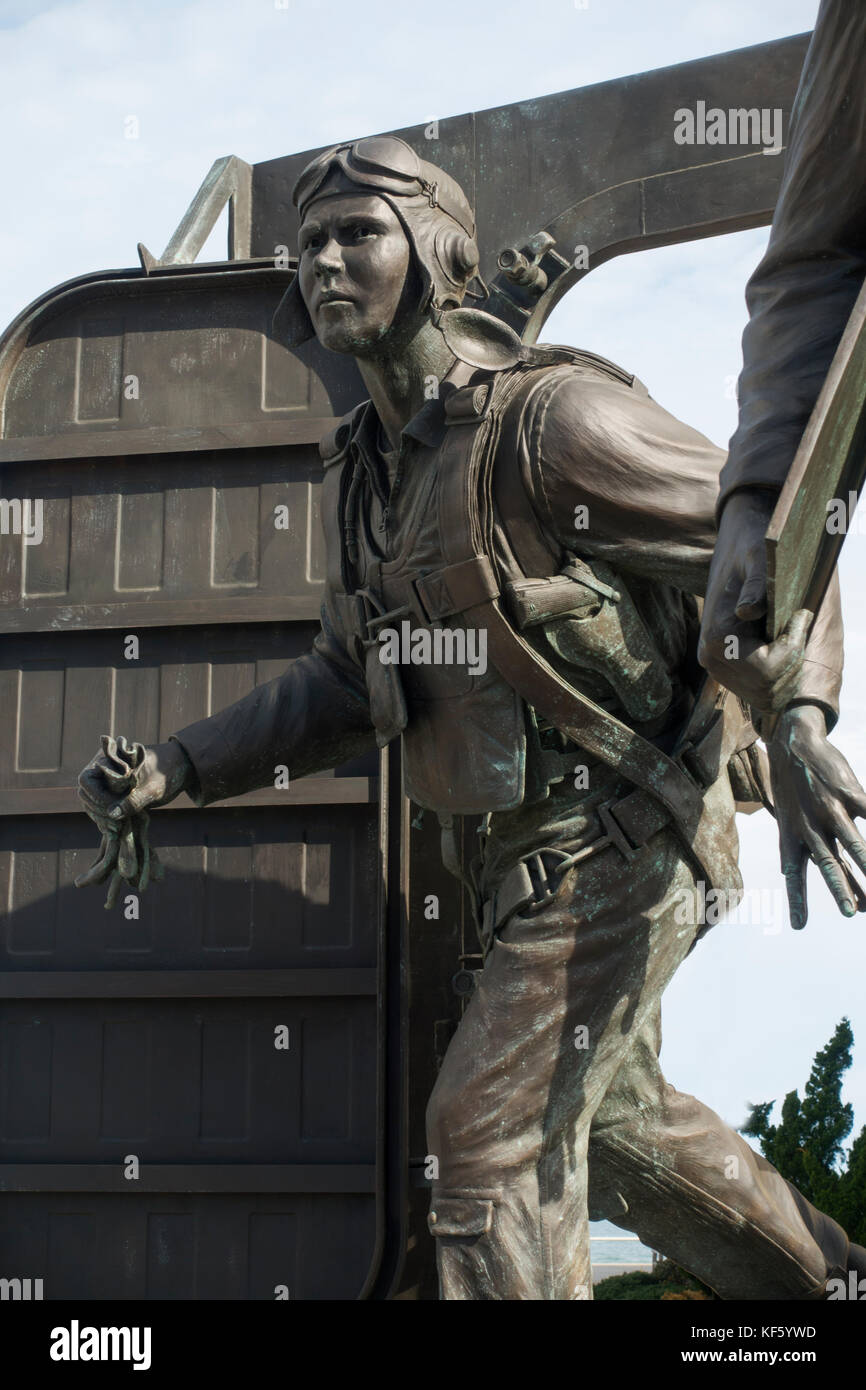 Naval Aviation monument Virginia Beach VA Stock Photo - Alamy