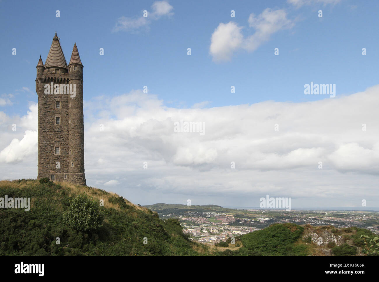 Scrabo Tower Newtownards County Down Northern Ireland Stock Photo - Alamy