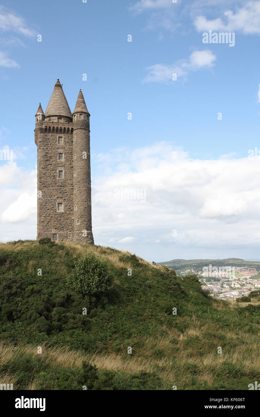 Scrabo stone hi-res stock photography and images - Alamy