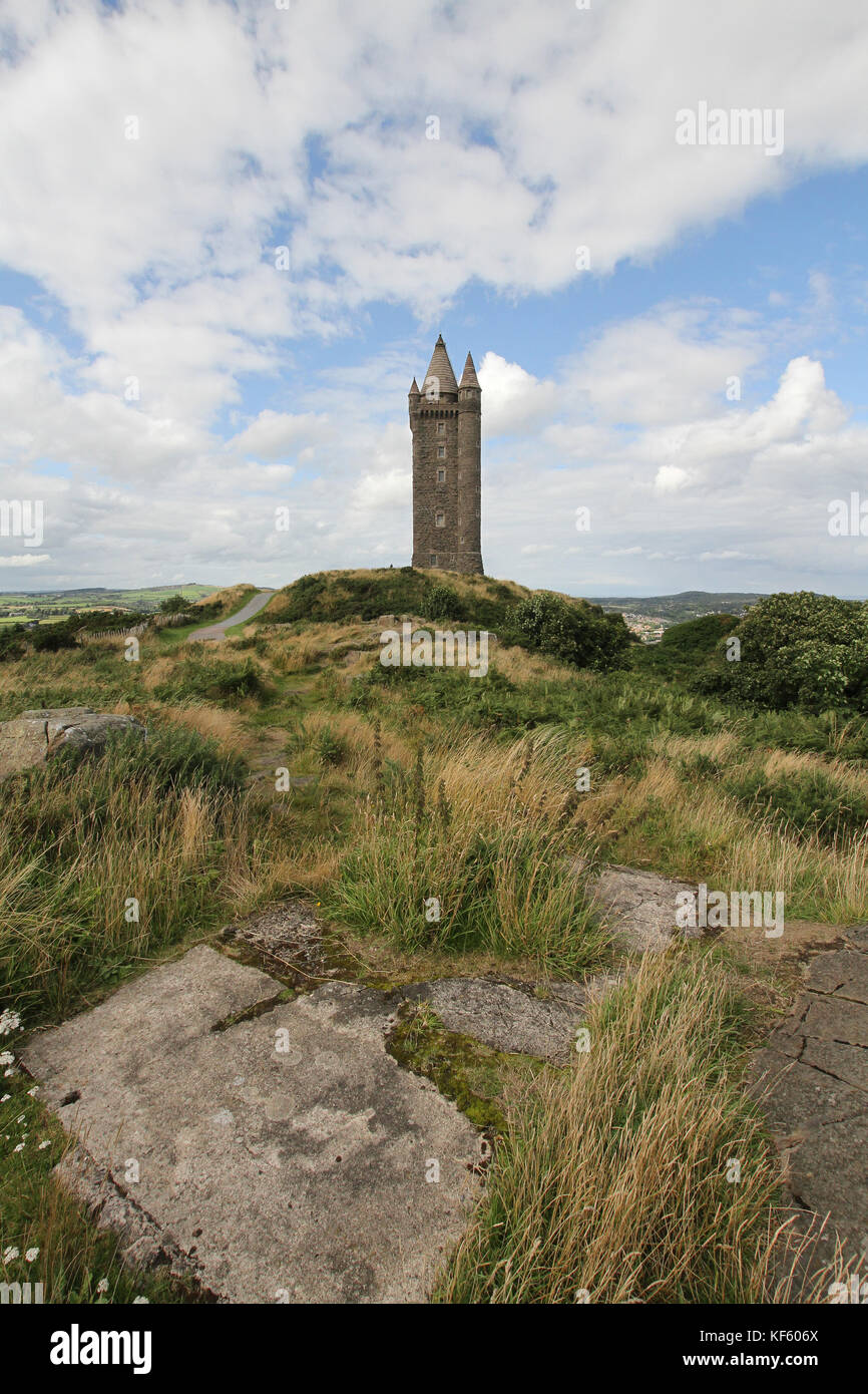 Scrabo stone hi-res stock photography and images - Alamy