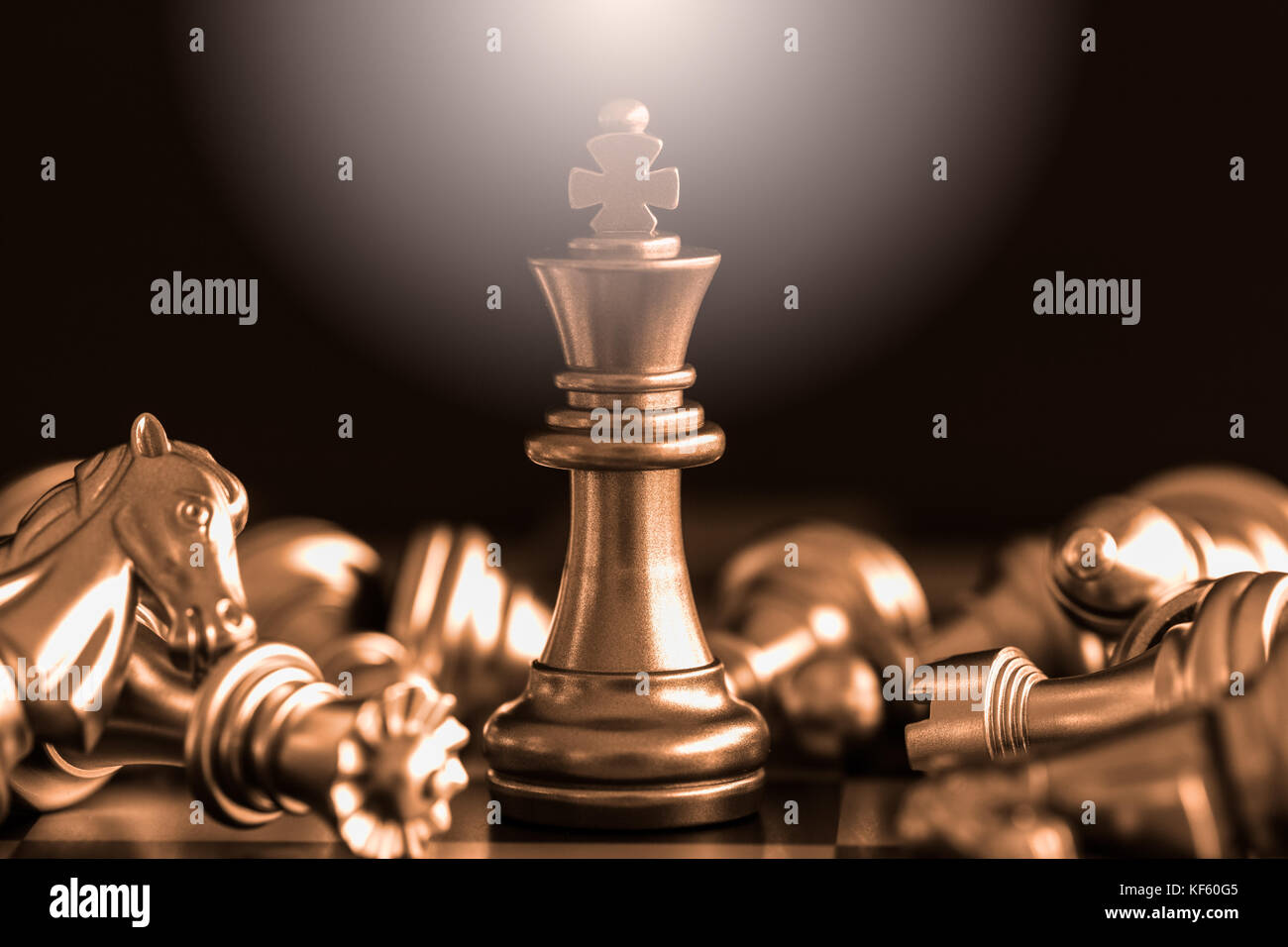 Strategy chess battle Intelligence challenge game on chessboard ...