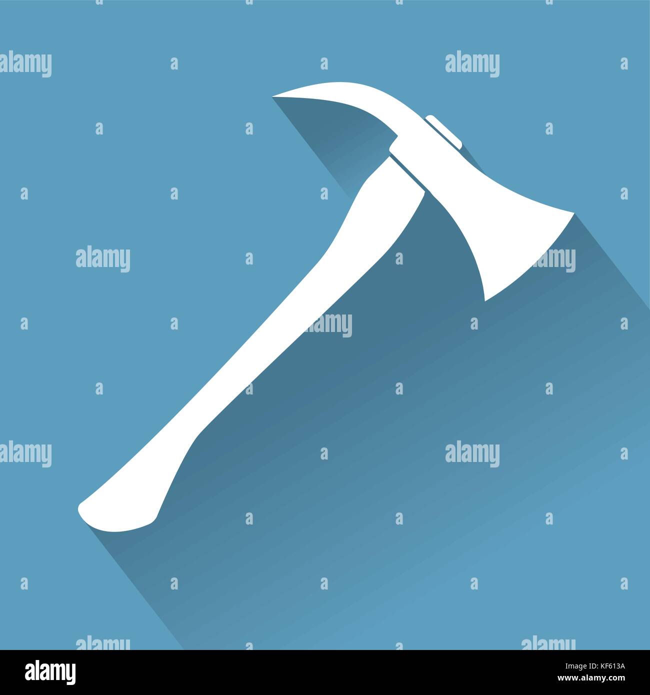 Firefighter Axe Silhouette Firefighter Fireman In Helmet With Axe On