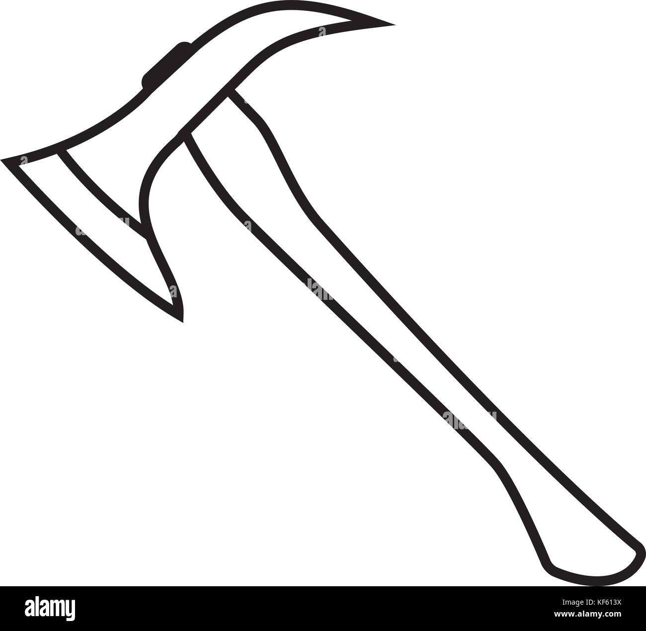 Axe Drawing Firefighter