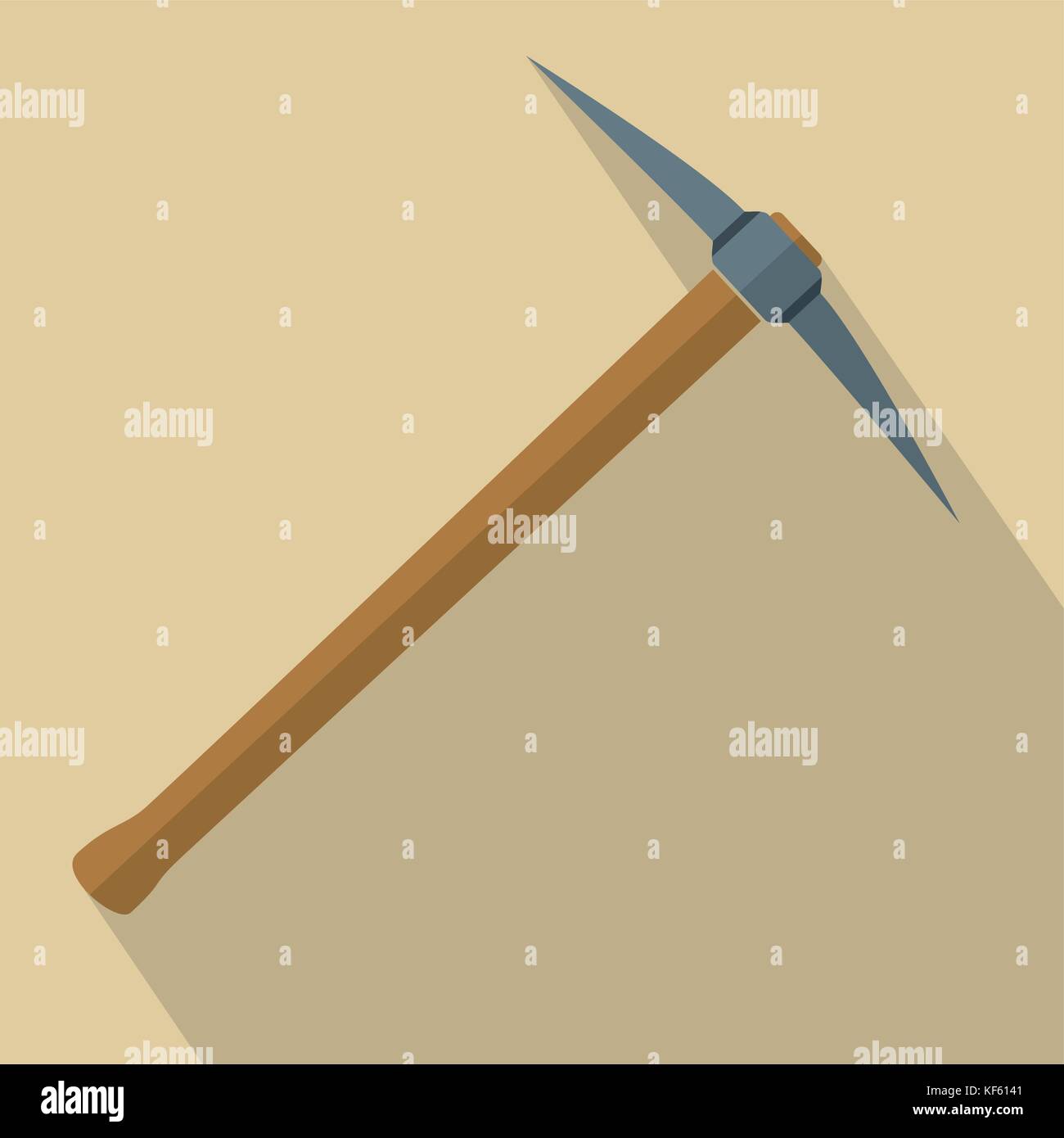 Miner with pickaxe at work hi-res stock photography and images - Alamy