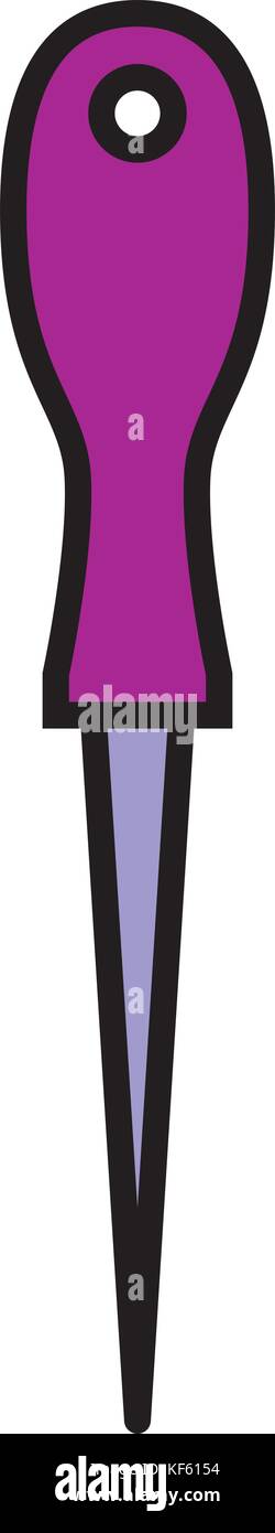 Sharp Awl Tool Stock Vector Image & Art - Alamy