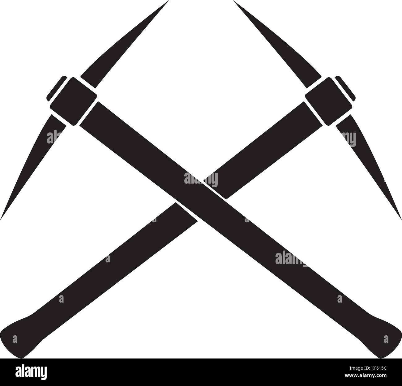 Two pickaxes hi-res stock photography and images - Alamy
