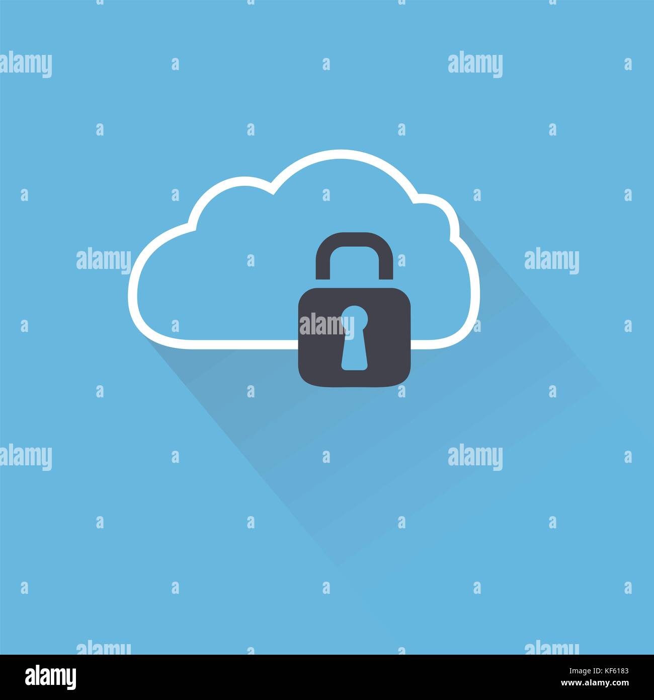 Cloud networking concept keyhole hi-res stock photography and images ...