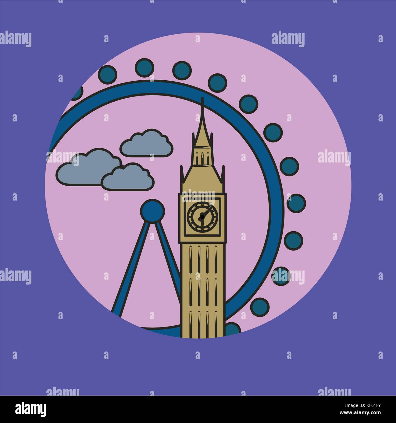 London city skyline silhouette thin hi-res stock photography and images ...