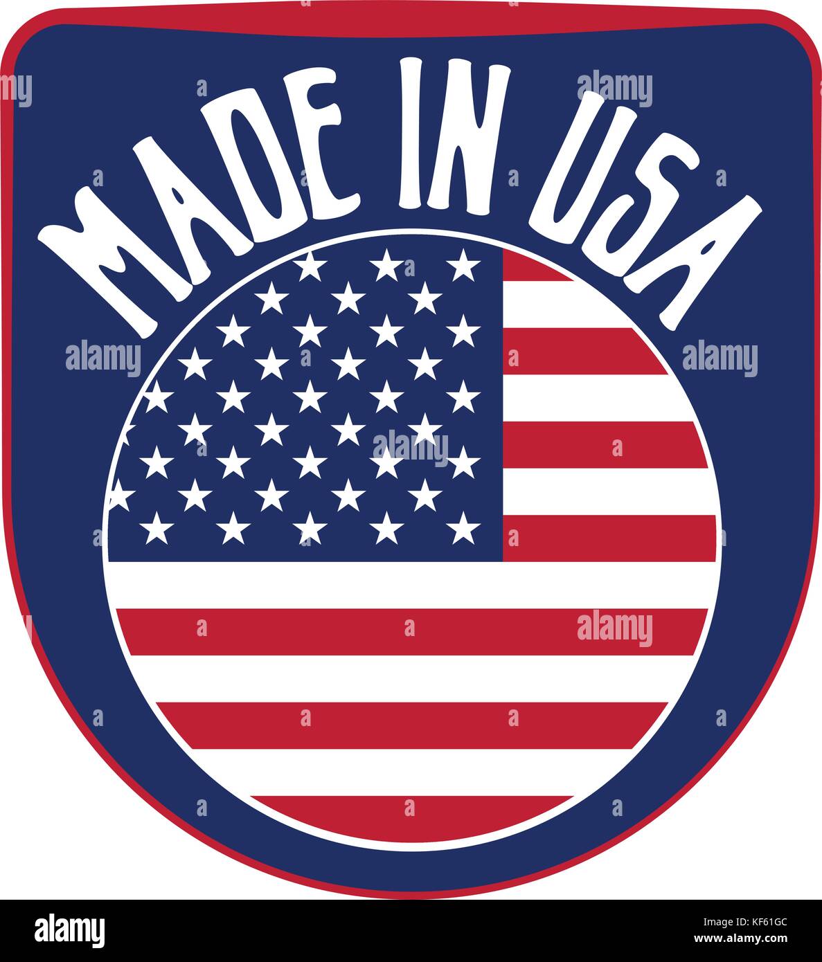 Made in USA sign Stock Vector Image & Art - Alamy