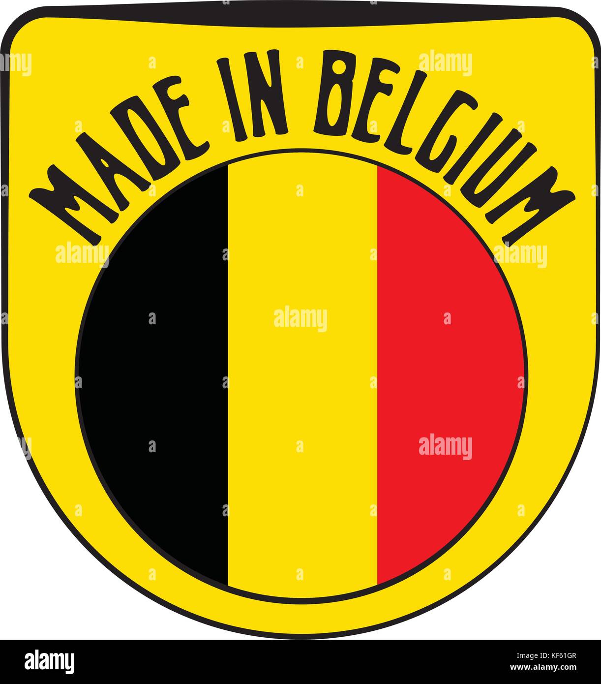 Made in Belgium sign Stock Vector Image & Art - Alamy