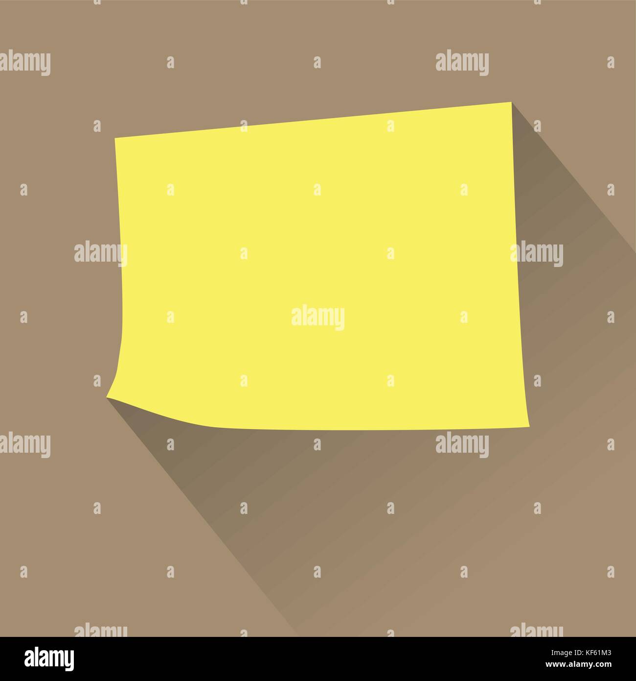 Sticky paper note Stock Vector Image & Art - Alamy