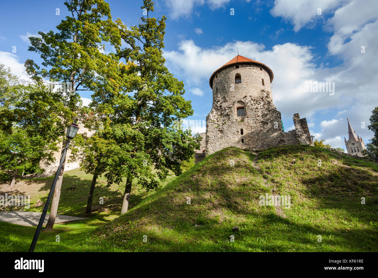 Cesis medieval castle hi-res stock photography and images - Alamy