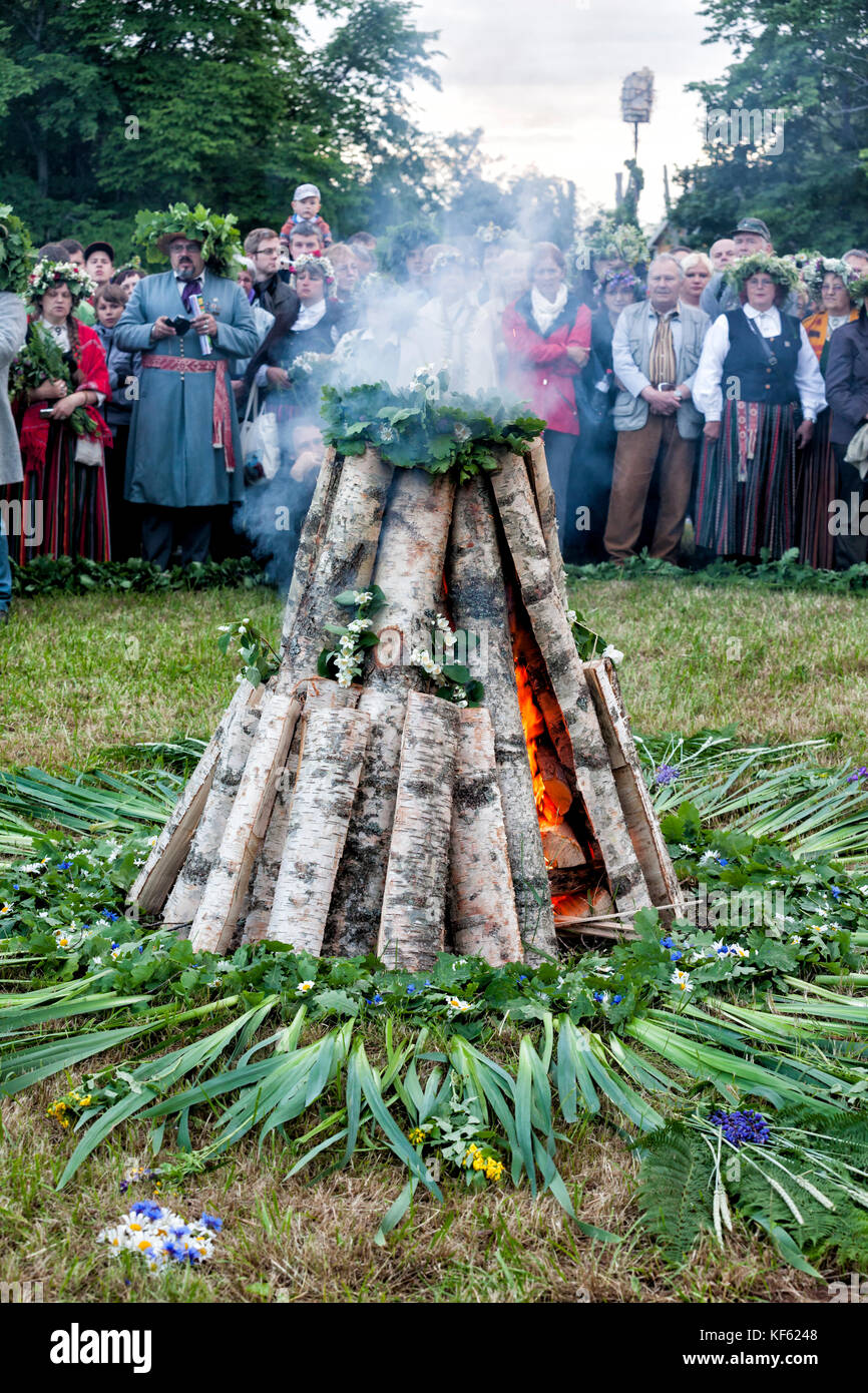 Midsummer celebration latvia hi-res stock photography and images - Alamy