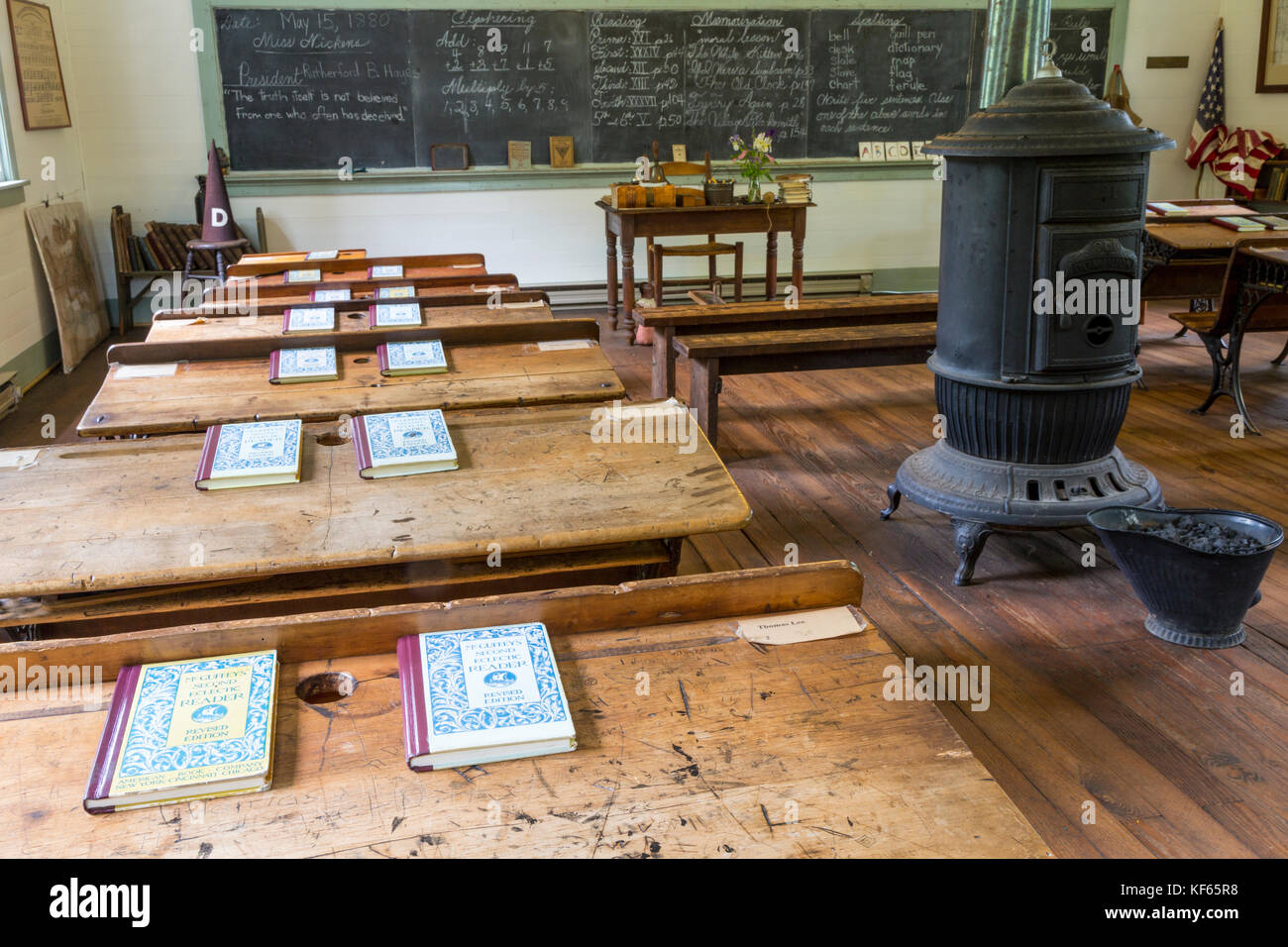 One room schoolhouse 19th century hi-res stock photography and images ...