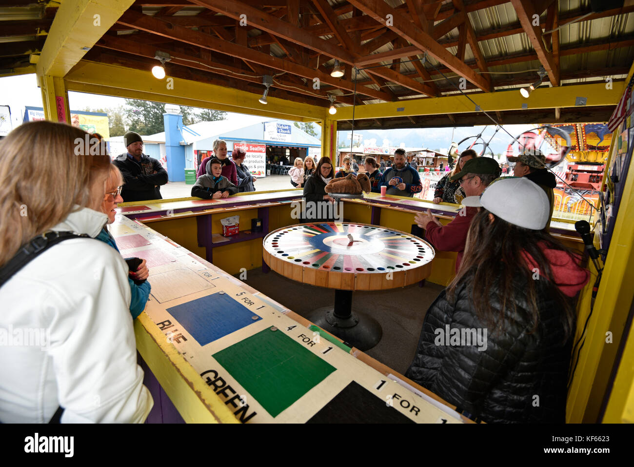 Alaska State Fair, Palmer, Alaska, USA, gambling, game, games, skill ...