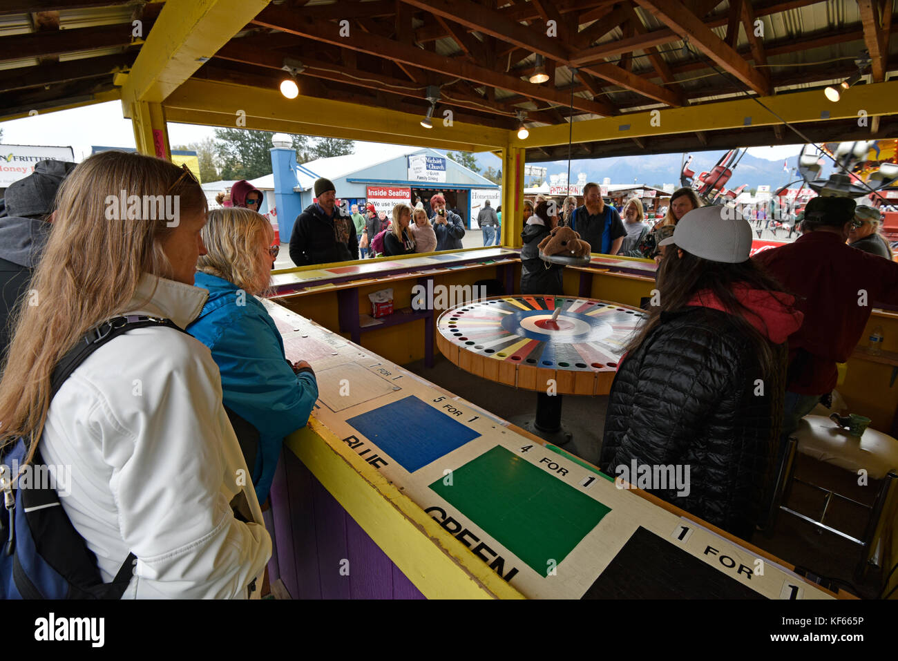 Alaska State Fair, Palmer, Alaska, USA, gambling, game, games, skill ...