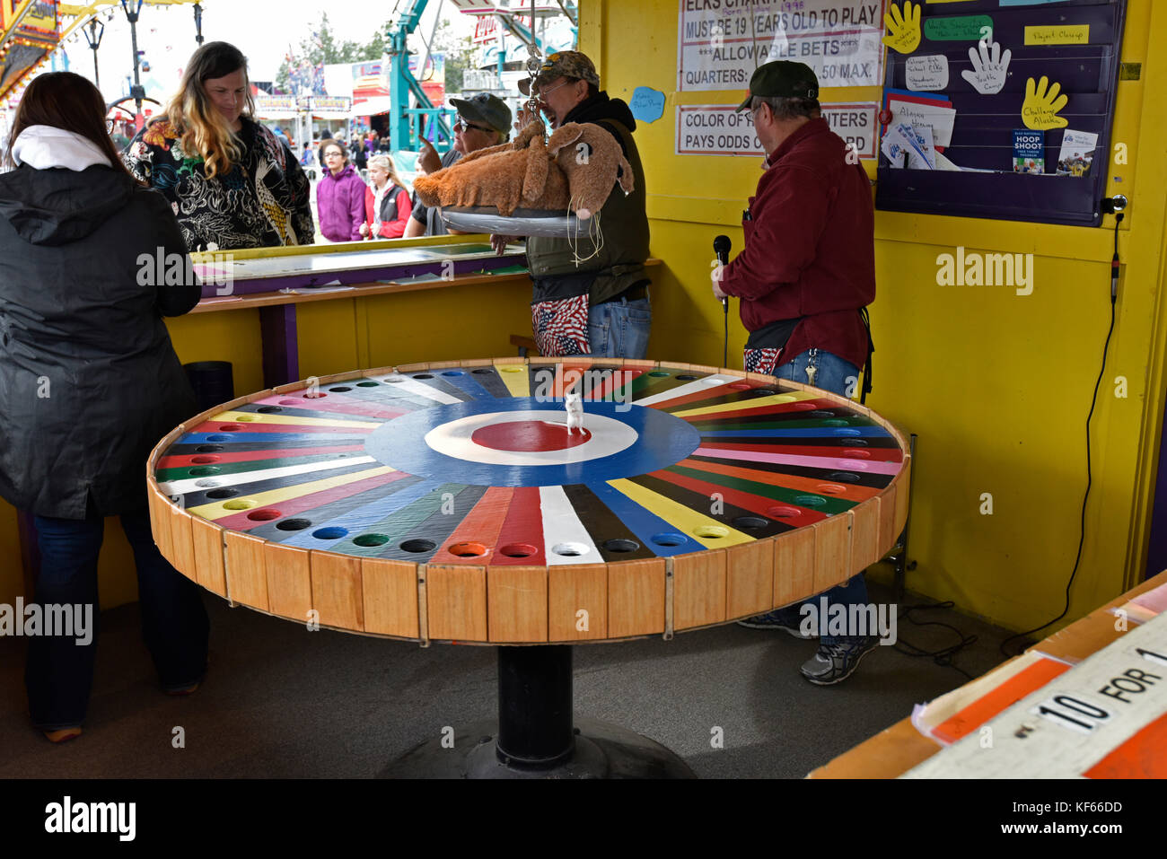 Alaska State Fair, Palmer, Alaska, USA, gambling, game, games, skill ...