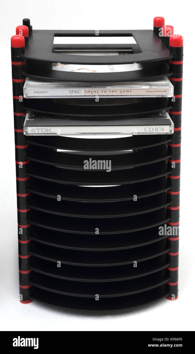 Plastic cd rack Cut Out Stock Images & Pictures - Alamy