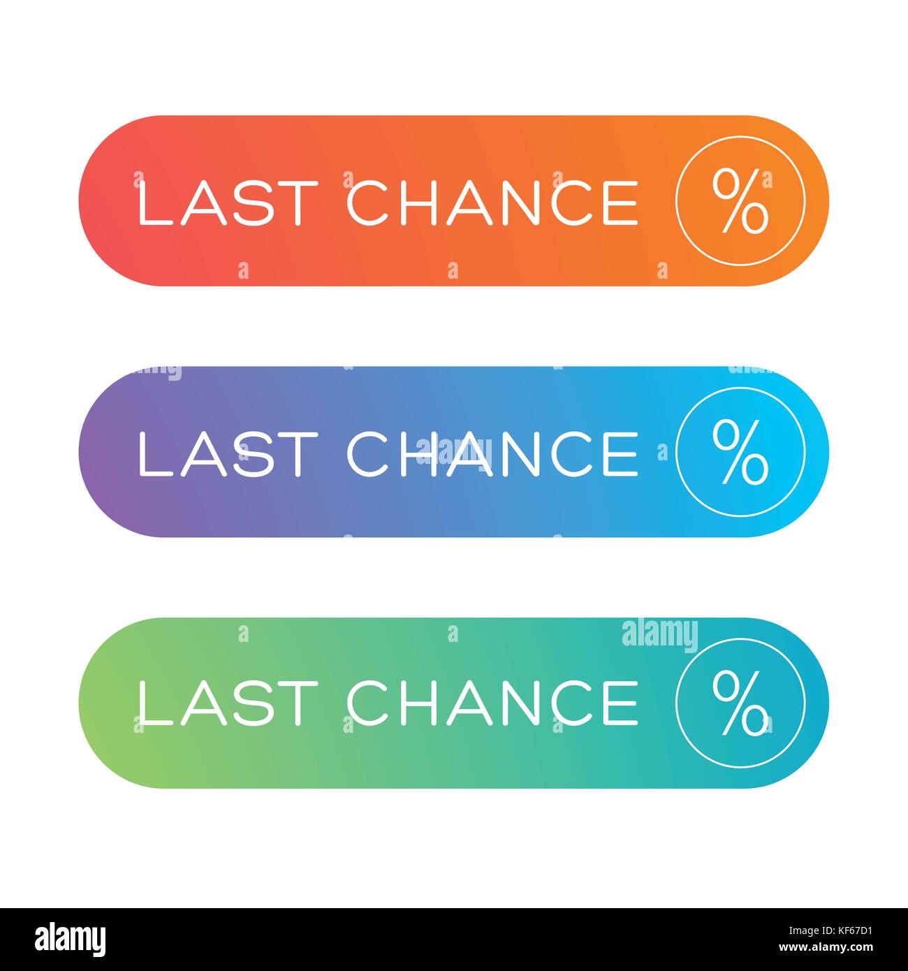 Last Chance button vector Stock Vector Image & Art - Alamy