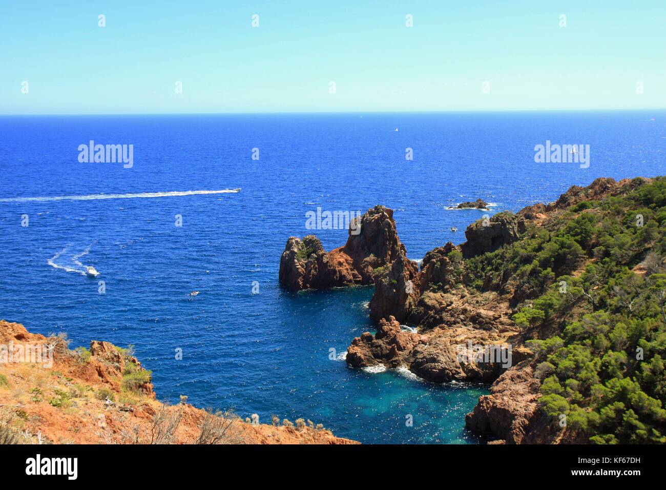 South France landscape Stock Photo - Alamy