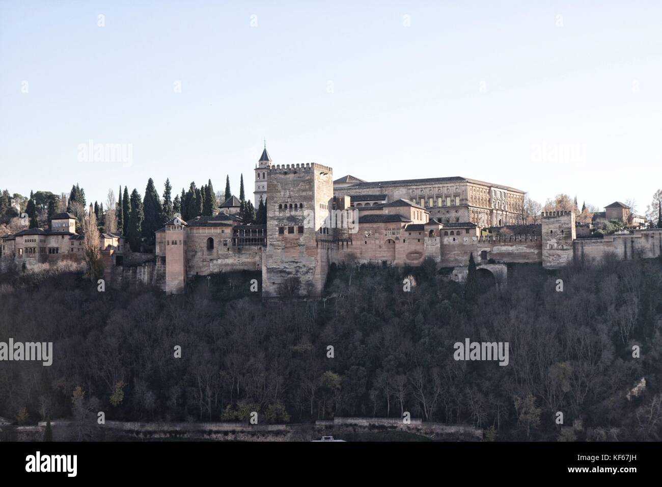 View of the Alhambra, Granada Stock Photo - Alamy