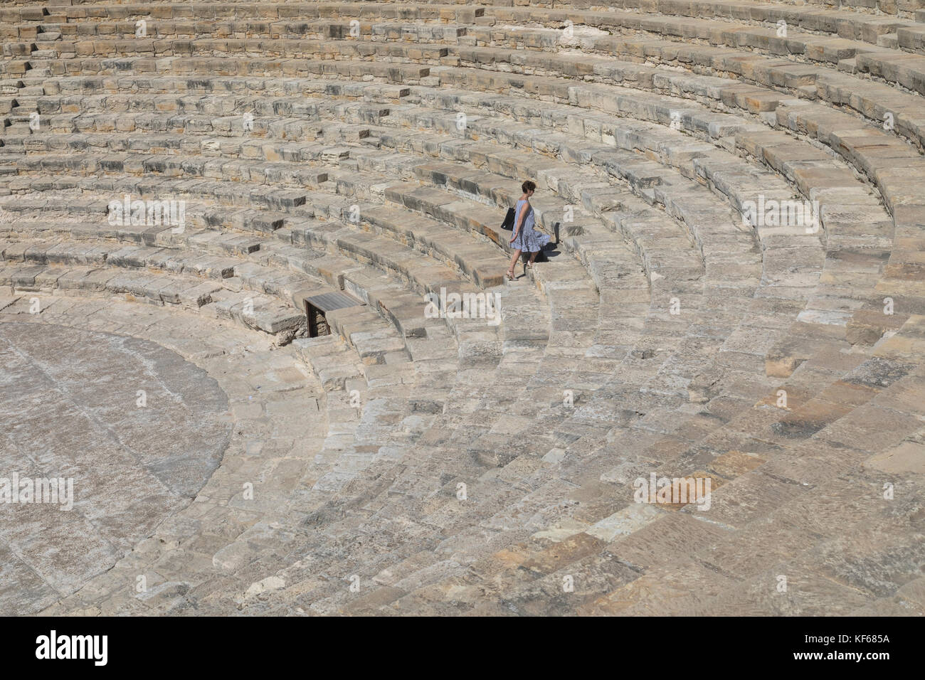 Amphitheatre, Kourion, Limassol, Cyprus Stock Photo - Alamy