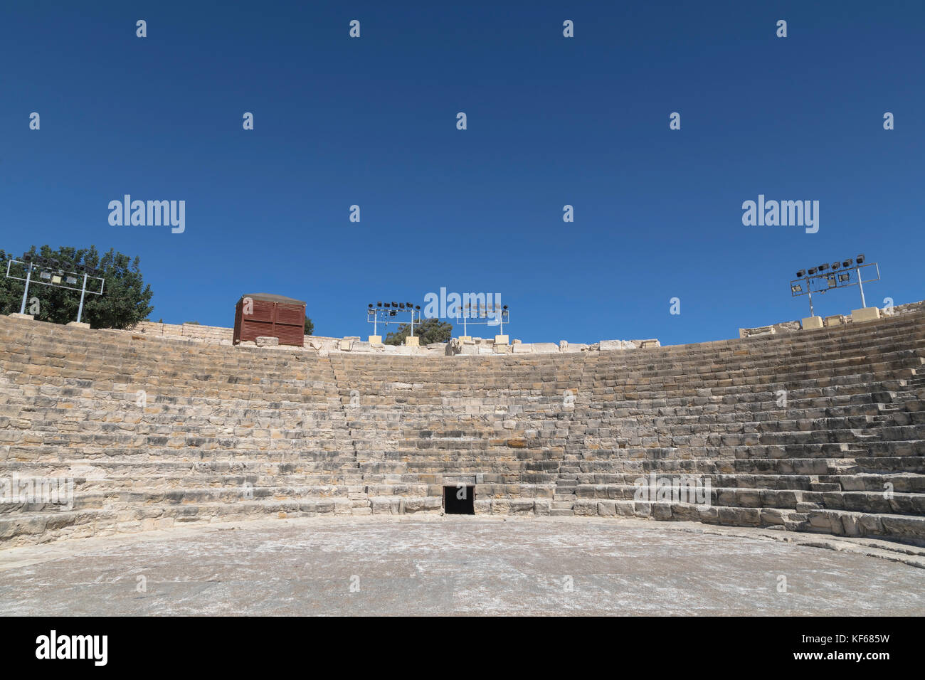 Amphitheatre, Kourion, Limassol, Cyprus Stock Photo - Alamy