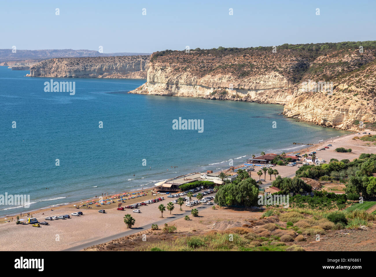 Kourion Beach, Limassol, Cyprus Stock Photo - Alamy