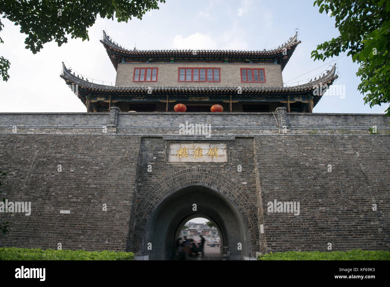 Ancient architecture of Huaian Town,Jiangsu Province,China Stock Photo ...