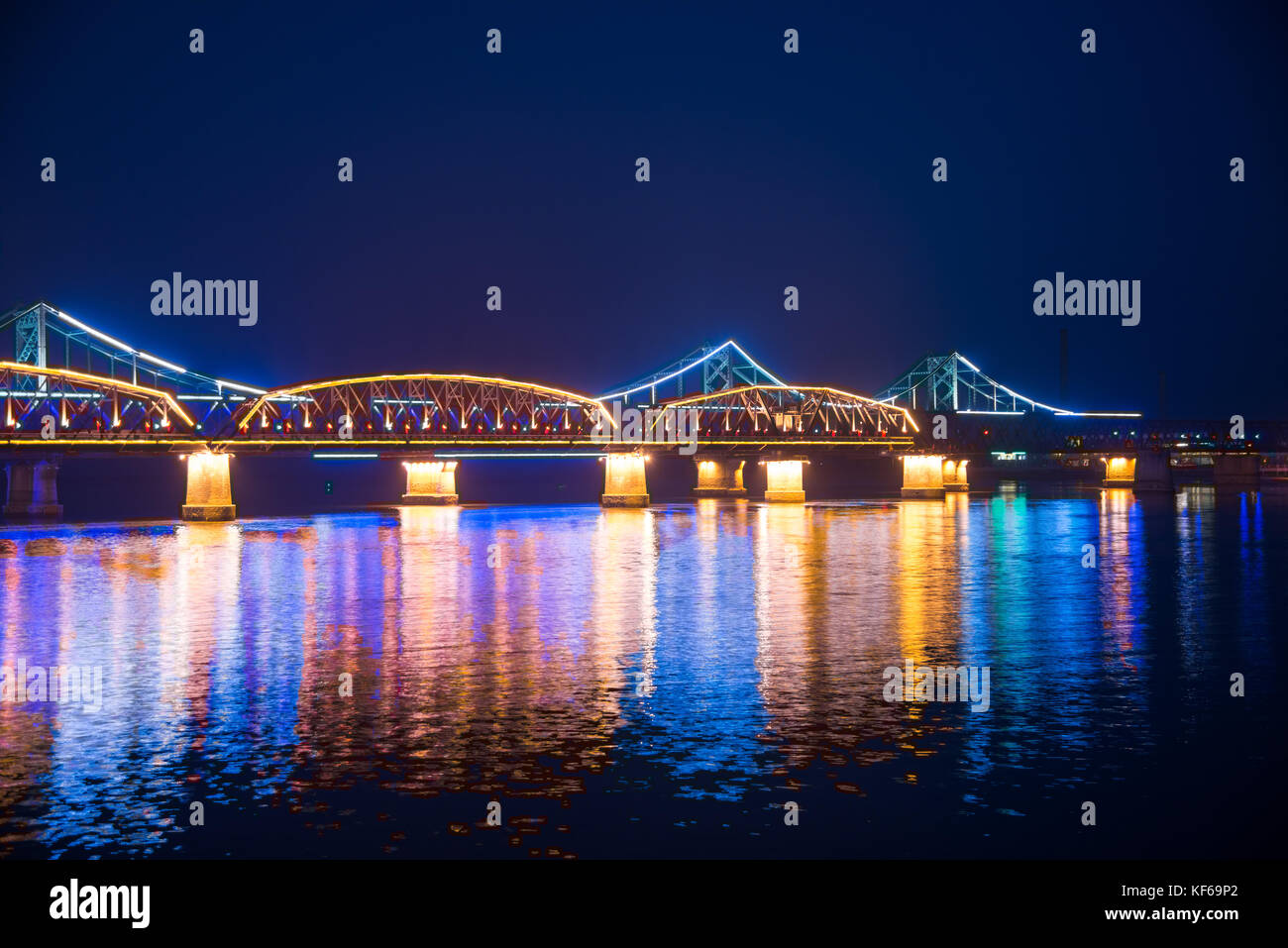 the Yalu River of Dandong,Liaoning Province,China Stock Photo - Alamy