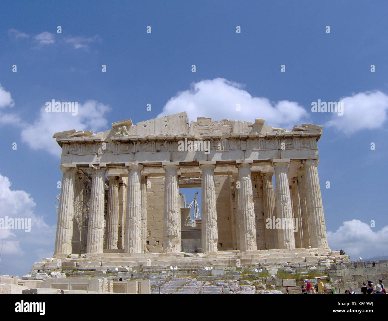 Parthenon no scaffolding hi-res stock photography and images - Alamy