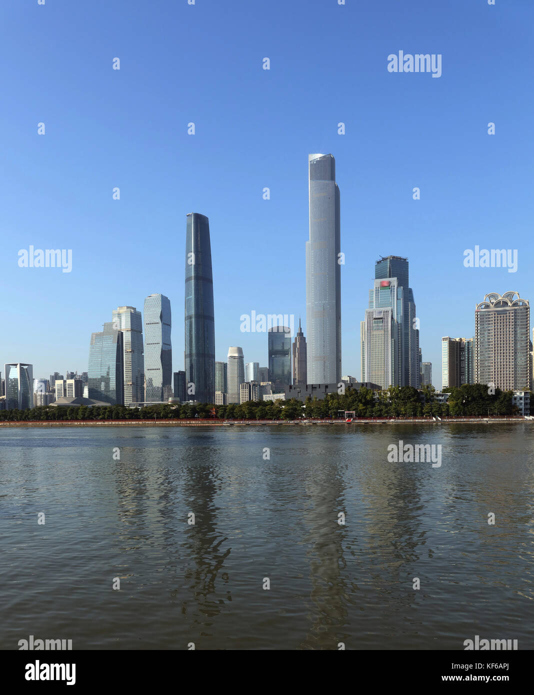 The building of Guangzhou city in Guangdong province,China Stock Photo ...
