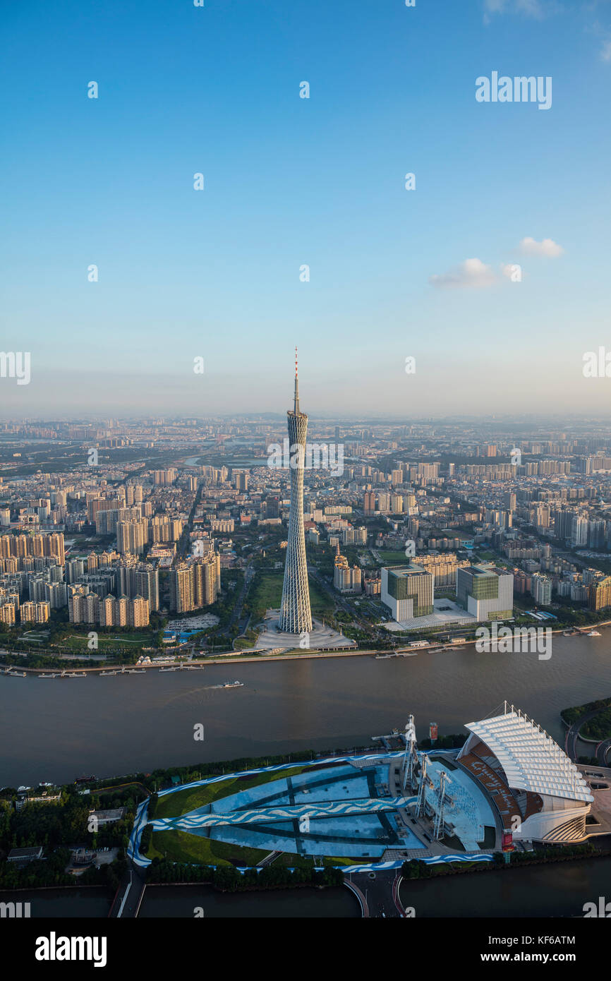 The building of Guangzhou city in Guangdong province,China Stock Photo ...