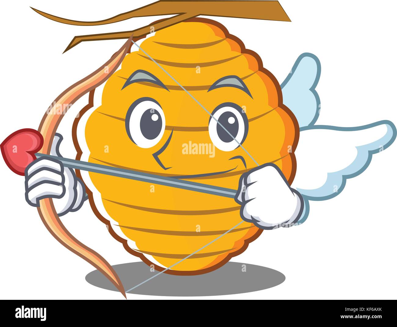 Cupid bee hive character cartoon Stock Vector Image & Art - Alamy