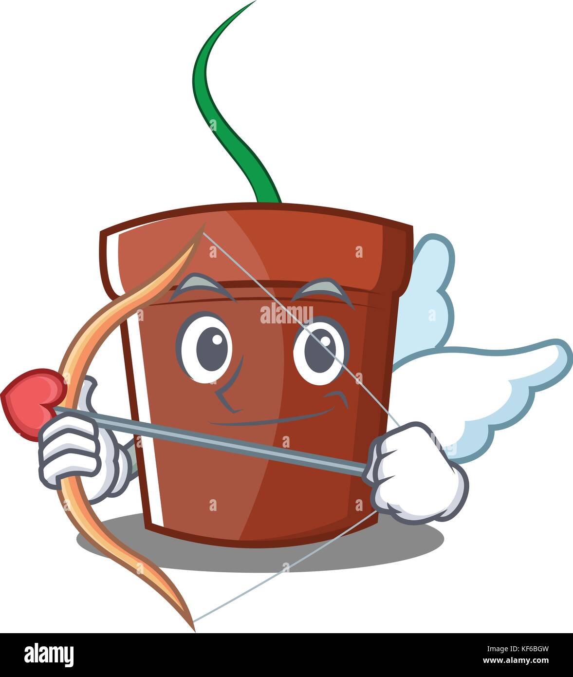 Cupid running Stock Vector Images - Alamy