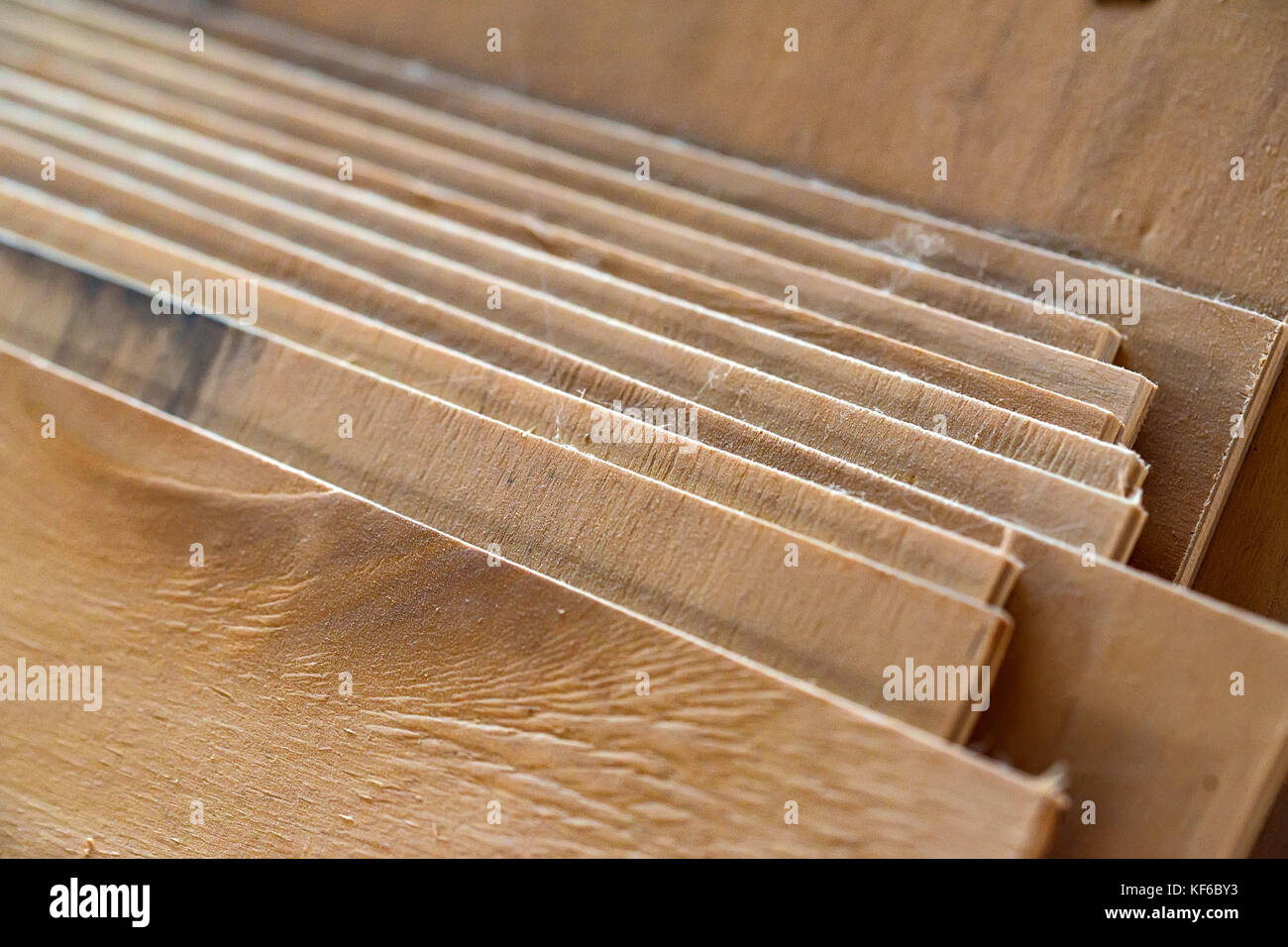 Close-up of plywood sheets Stock Photo - Alamy
