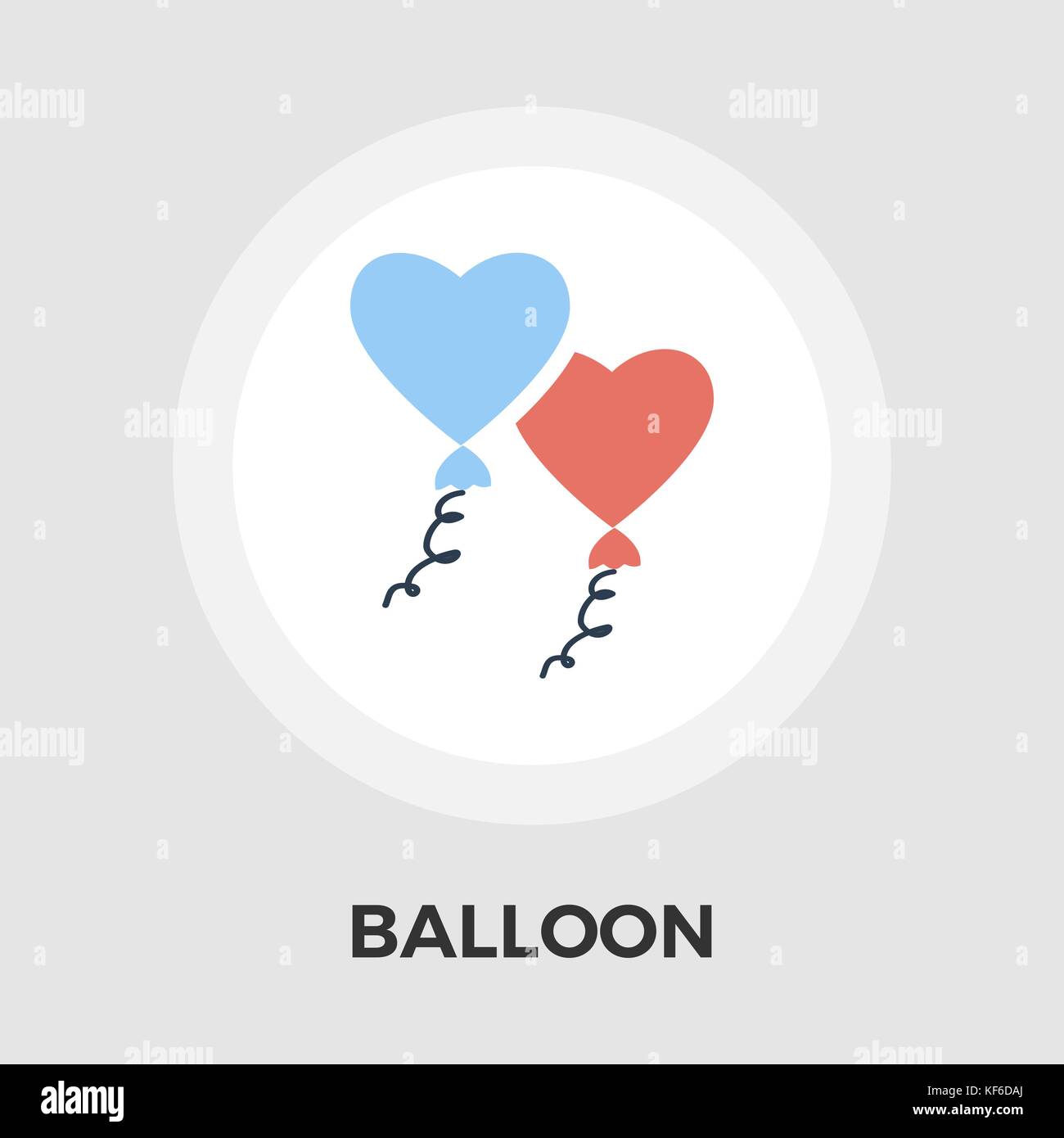 Balloon icon vector Stock Vector Image & Art - Alamy