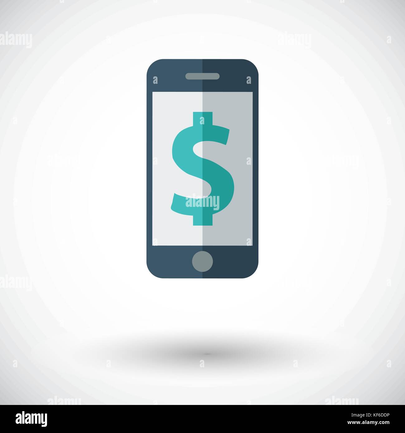 Paying using mobile phone Stock Vector Images - Alamy